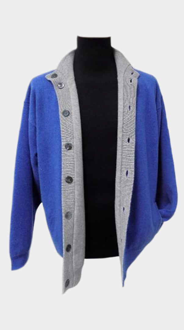 Felpa/Giacca Double face doppio Cashmere | Ima Cashmere